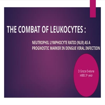 THE COMBAT OF LEUKOCYTES cells PPT.pptx