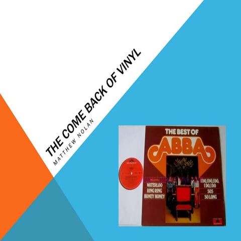 The come back of vinyl A2 Media | PPT