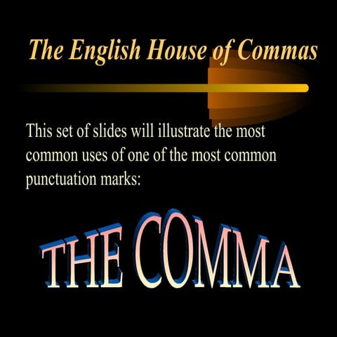 The comma | PPT