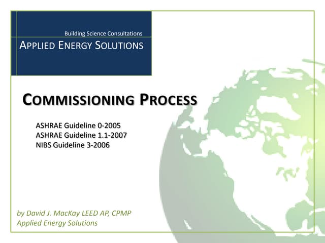Testing And Commissioning | PPTX