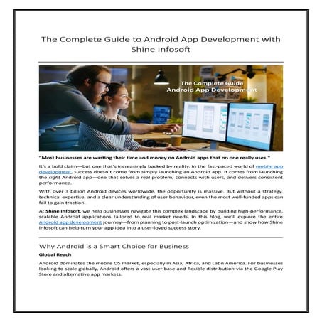 The Complete Guide to Android App Development with Shine Infosoft.pdf