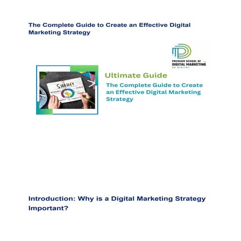 The Complete Guide to Create an Effective Digital Marketing Strategy.pdf