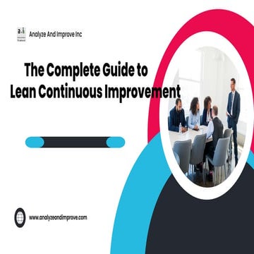 The Complete Guide to Lean Continuous Improvement | PDF