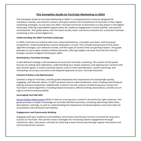 The Complete Guide to YouTube Marketing in 2024.pdf