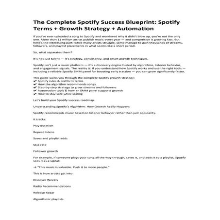The Complete Spotify Success Blueprint.pdf