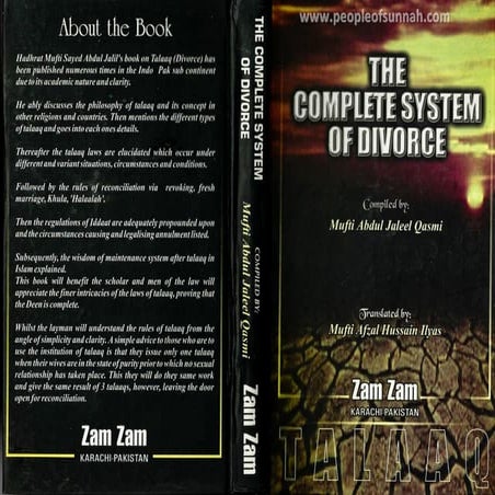 The Complete System of Divorce | PDF