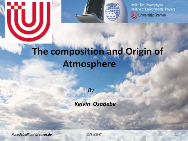 atmosphere: structure and composition | PPTX