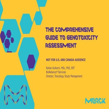The Comprehensive Guide to Genotoxicity Assessment | PDF