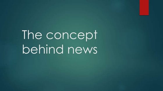 Chapter 10 types of news articles | PPT