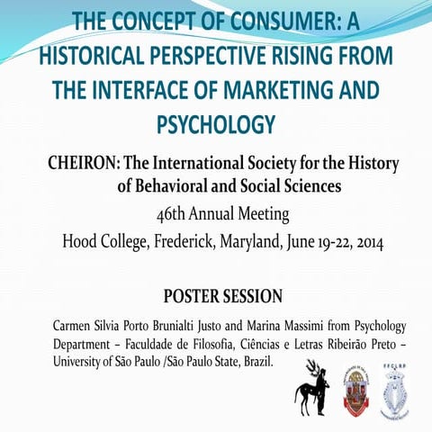The Concept of Consumer - CHEIRON 2014 | PPTX