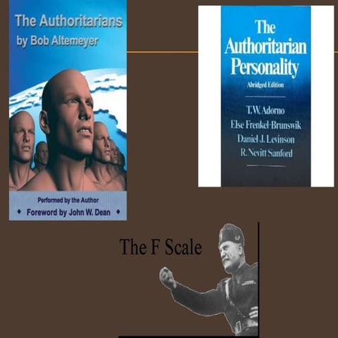 The concept of the authoritarian personality !!!! | PPT