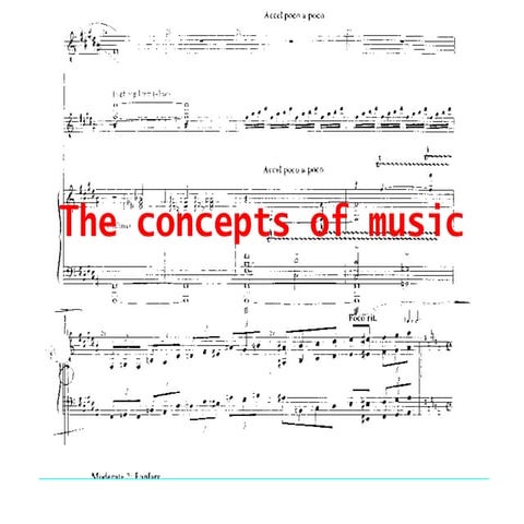 The concepts of music | PPT