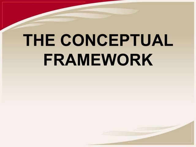Conceptual Framework in Qualitative Research | PPTX