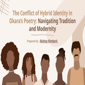 The Conflict of Hybrid Identity in Okara’s Poetry_ Navigating Tradition ...