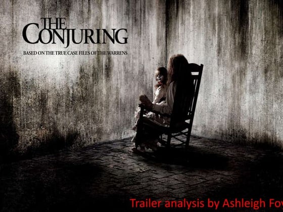 'The Conjuring' Film analysis | PPT