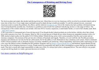 Anti drunk n_driving | PPT