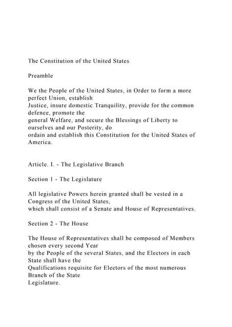 Us constitution -_all_articles | PDF