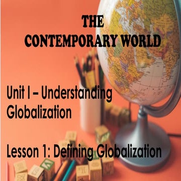 The Contemporary World Unit 1 Lesson 1.pdf