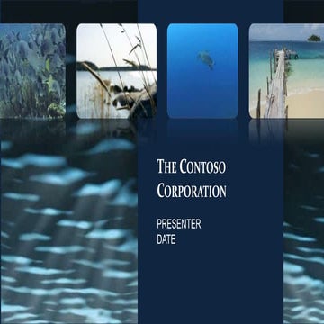 The contoso corporation | PPSX