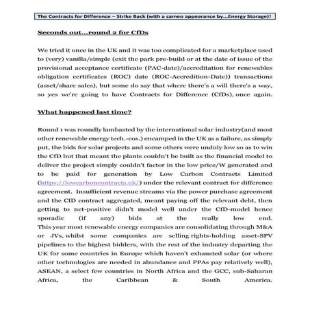 The Contracts for Difference – Strike Back (with a cameo appearance by ...