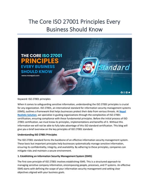 ISO 27701: The Gold Standard for Privacy Management | PDF | Computer ...