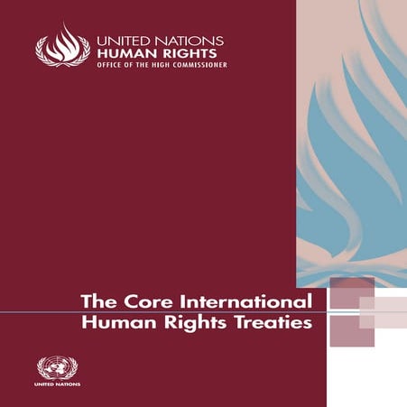 The Core International Human Rights Treaties | PDF | Political Issues ...