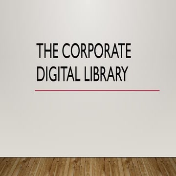 THE CORPORATE DIGITAL LIBRARY ecommerce.pptx