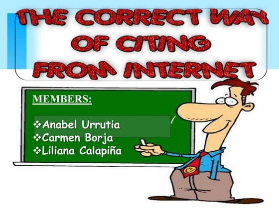 Creating APA 7 Citations in a Power Point Presentation | PPTX | Desktop ...