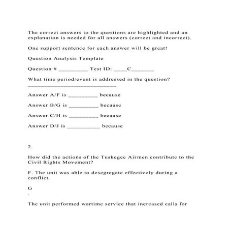 The correct answers to the questions are highlighted and an explan.docx