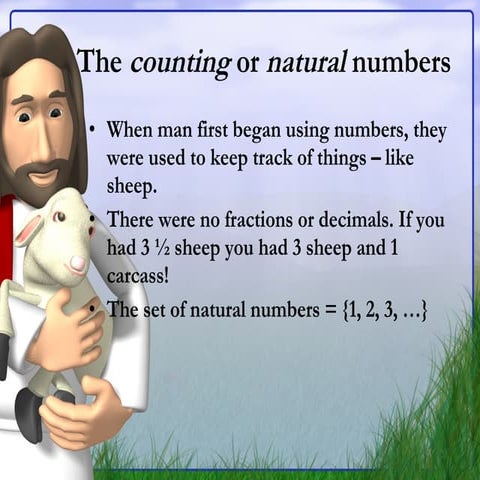 The Counting Or Natural Numbers