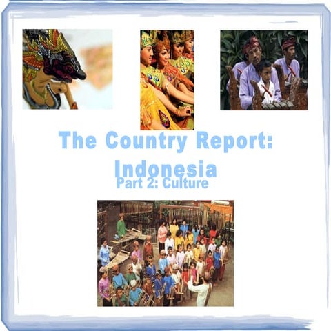 The country report pt. 2 | PPT