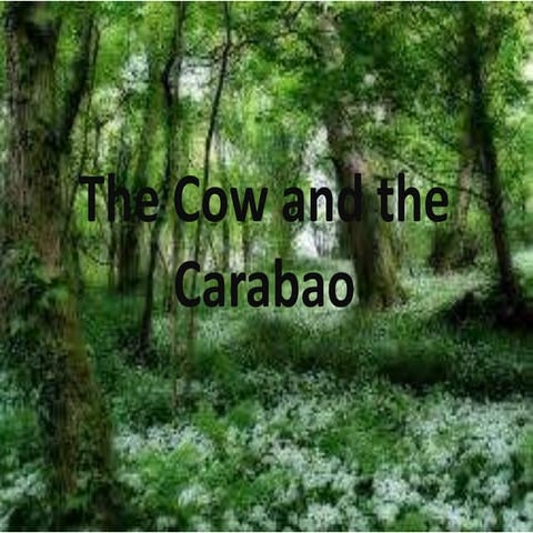 The cow and carabao | PPTX | Agriculture | Industries