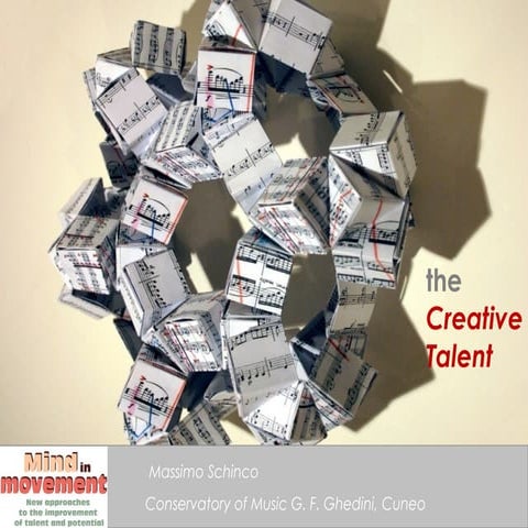 The creative talent | PPT
