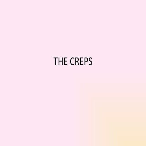 The creps | PPT