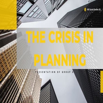 THE CRISIS IN PLANNING (Group 6) PPT.pptx