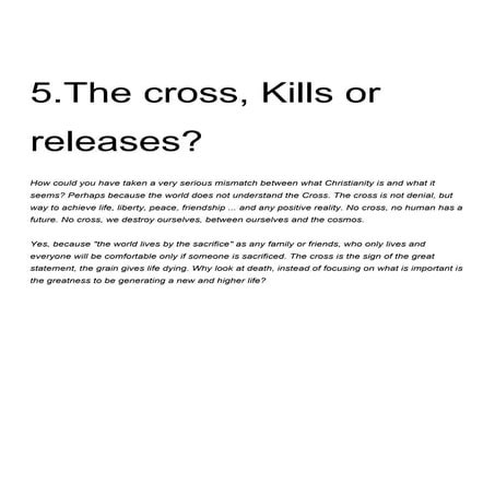 Experiencing The Cross.ppt This presentation explores biblical ...