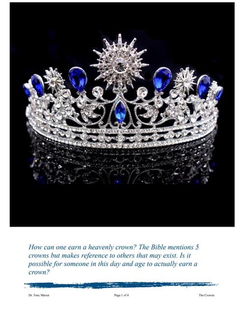 Crowns | PPT | Christianity | Religion & Spirituality