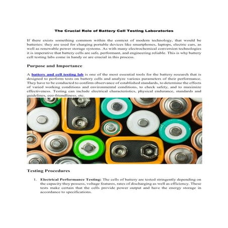 Inside the Critical Role of Battery and Cell Testing Laboratories.pdf