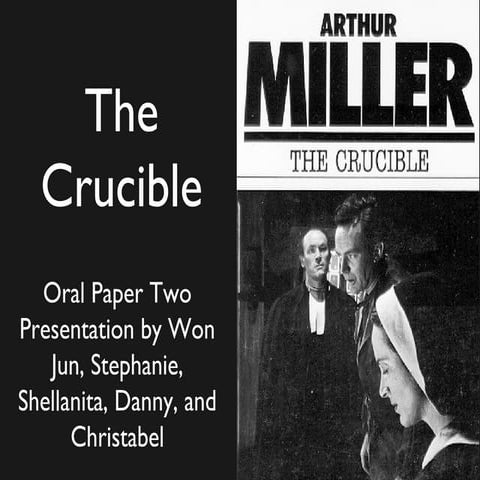 The Crucible Pecha Kucha | PPT