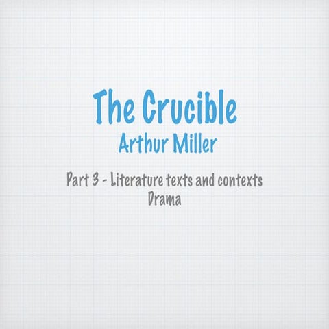 The Crucible | PPT