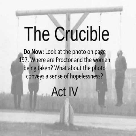 The Crucible Act 4 | PPTX