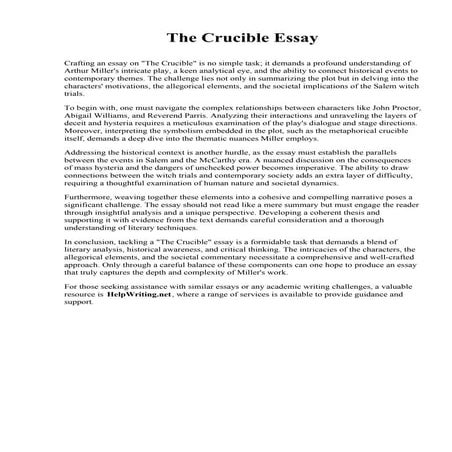 The Crucible Essay.pdf