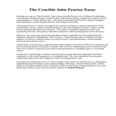 Essay Questions For The Crucible.pdf