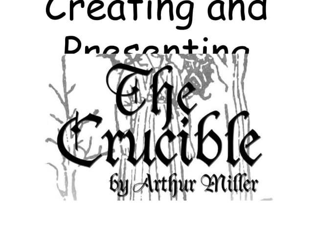 The Crucible: Historical Context | PPT