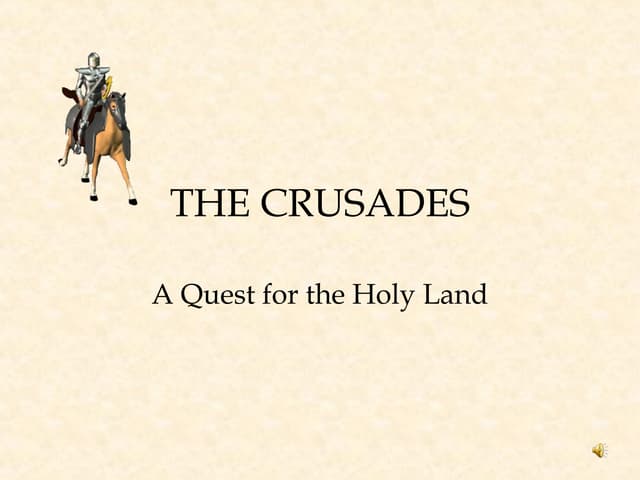 The children's crusade crusades | PPTX