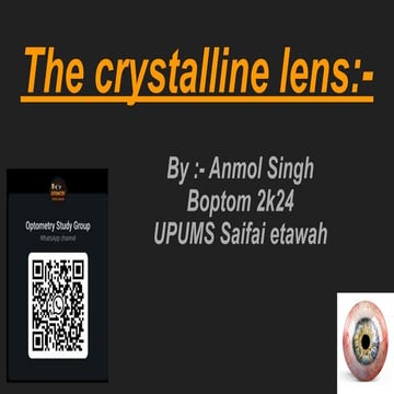 The crystalline lens of eye/lens/....pdf