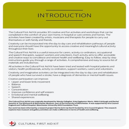 The cultural first aid kit | PDF