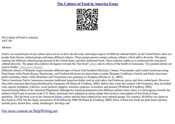 African American Culture Essay | PDF