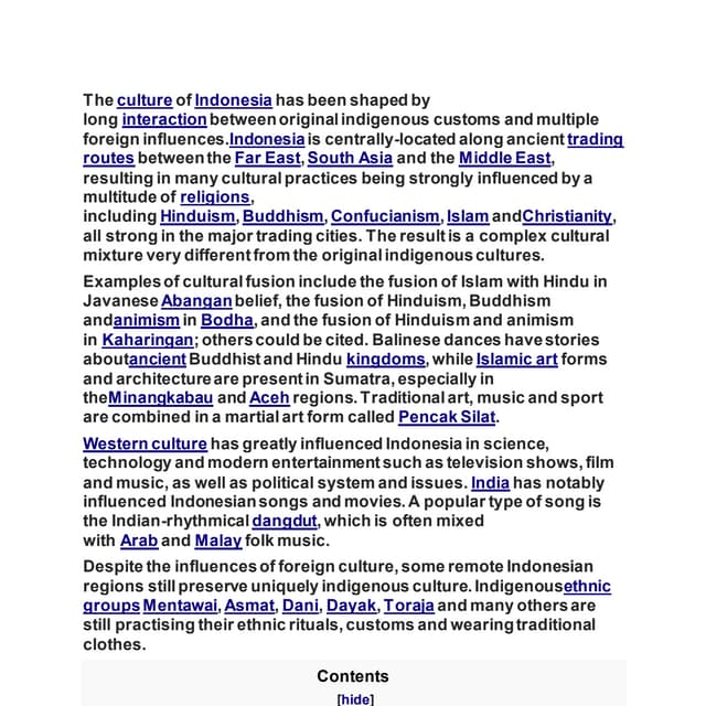 Arts of Indonesia | PPT