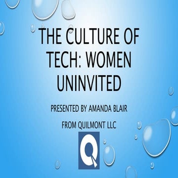 Women in Technology: Bridging the Gender Gap | PPTX
